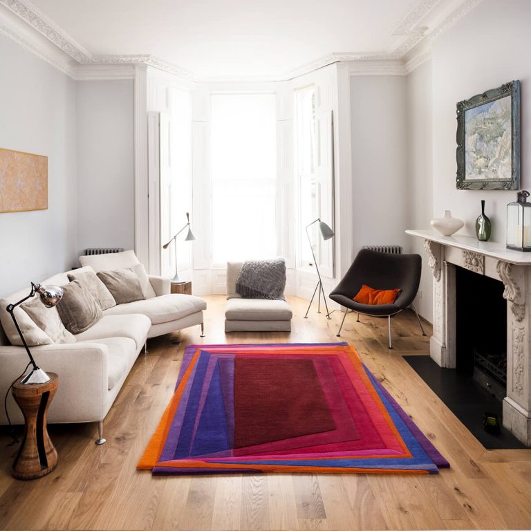 Red Rug - Rothko-esque Deep | Sonya Winner Contemporary Rugs