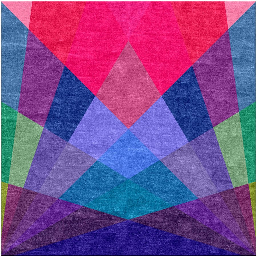 Geometric Rug - Prism Vibrant Rectangle | Sonya Winner Rugs Studio