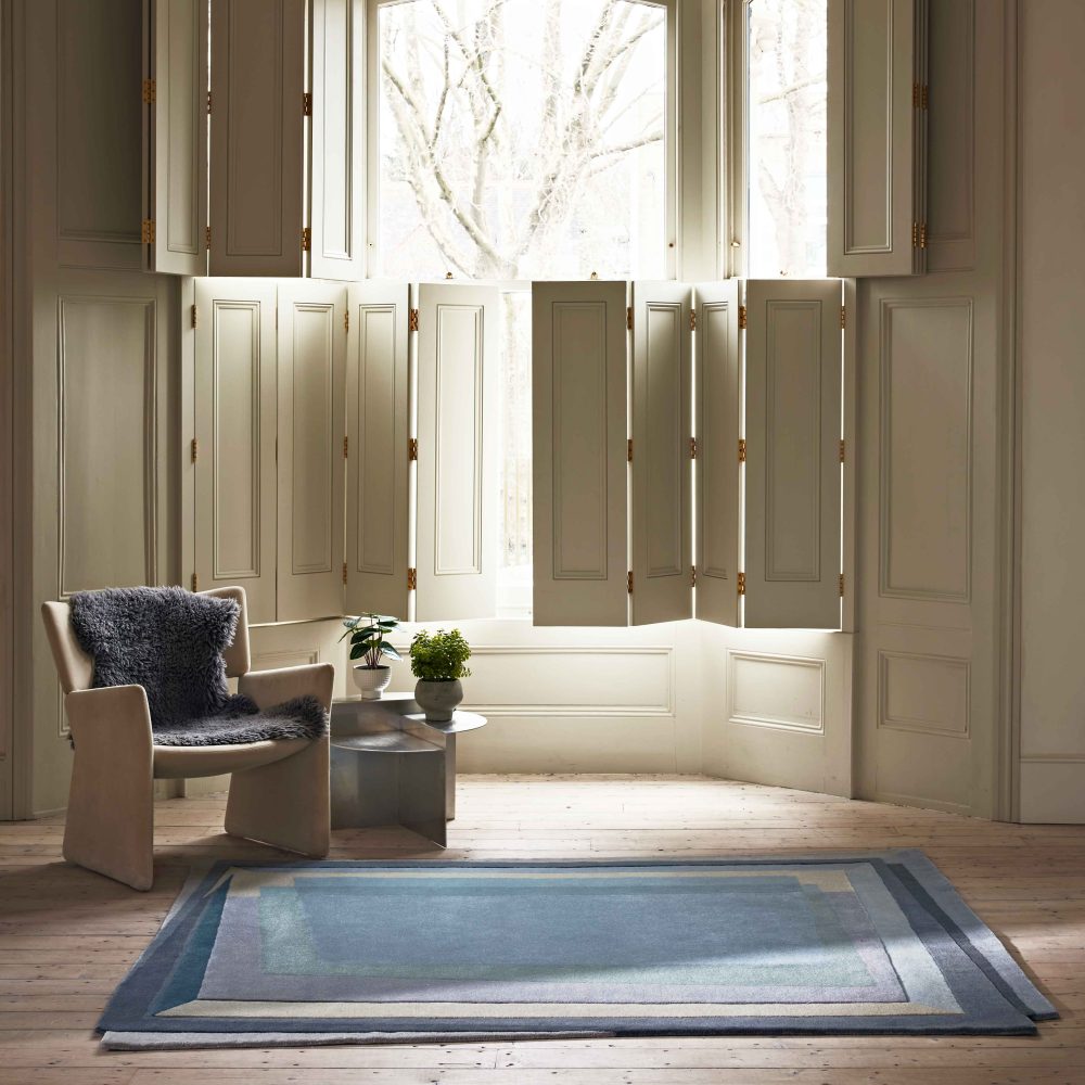 Rothko-esque Grey Rug | Sonya Winner Contemporary Rugs