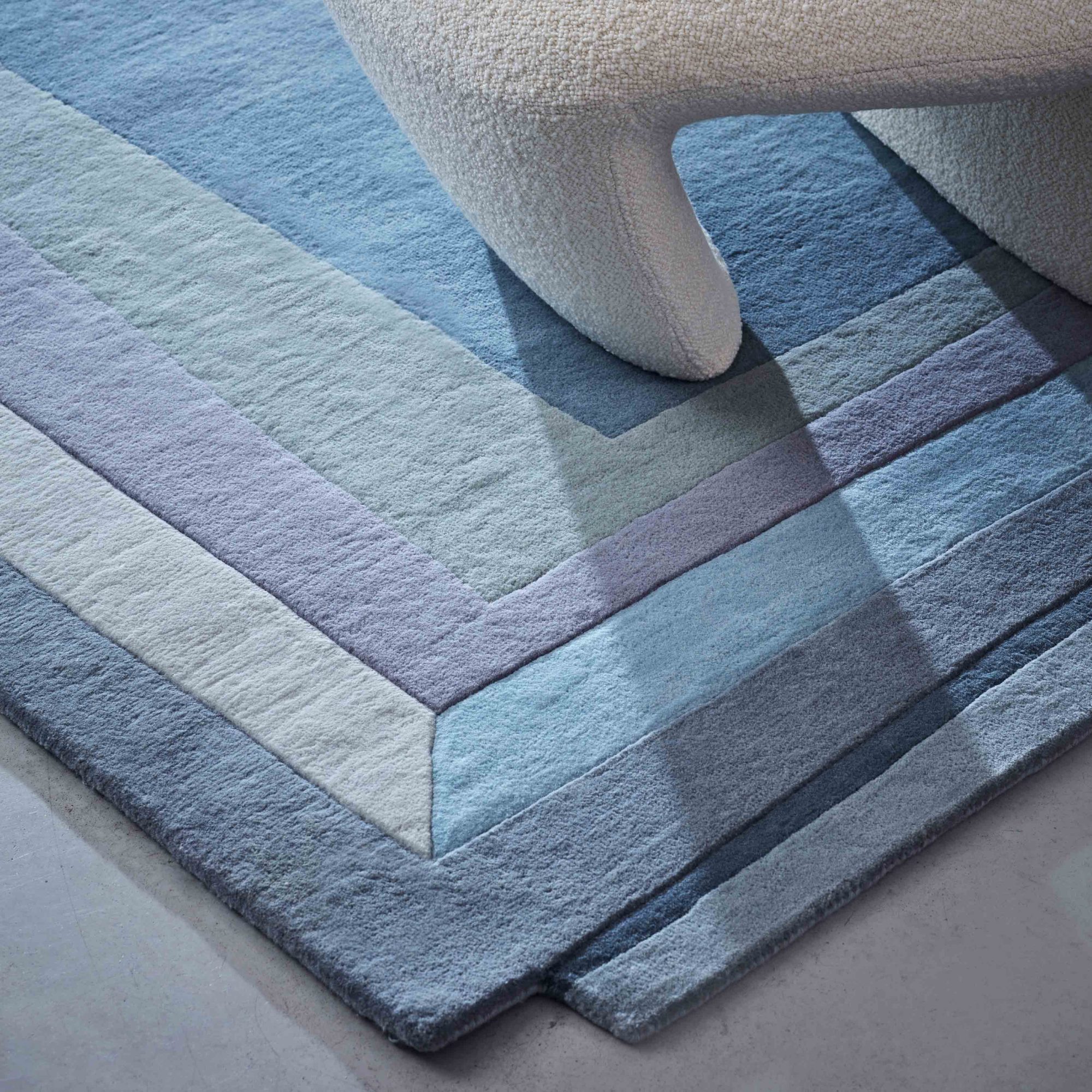 Rothko-esque Grey Rug | Sonya Winner Contemporary Rugs