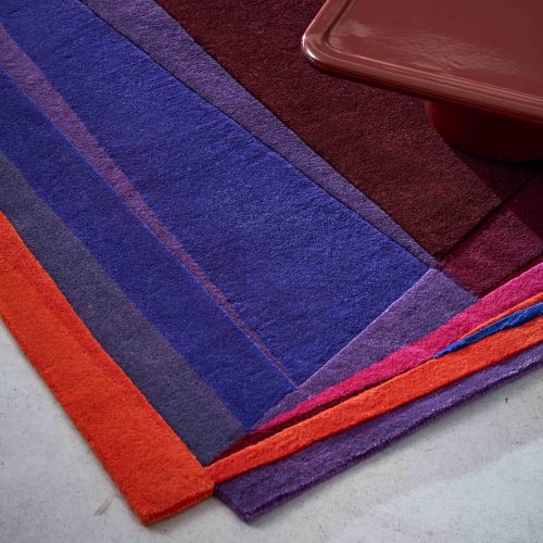 Red Rug - Rothko-esque Deep | Sonya Winner Contemporary Rugs