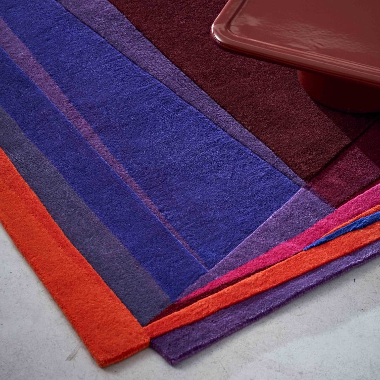 Red Rug - Rothko-esque Deep | Sonya Winner Contemporary Rugs