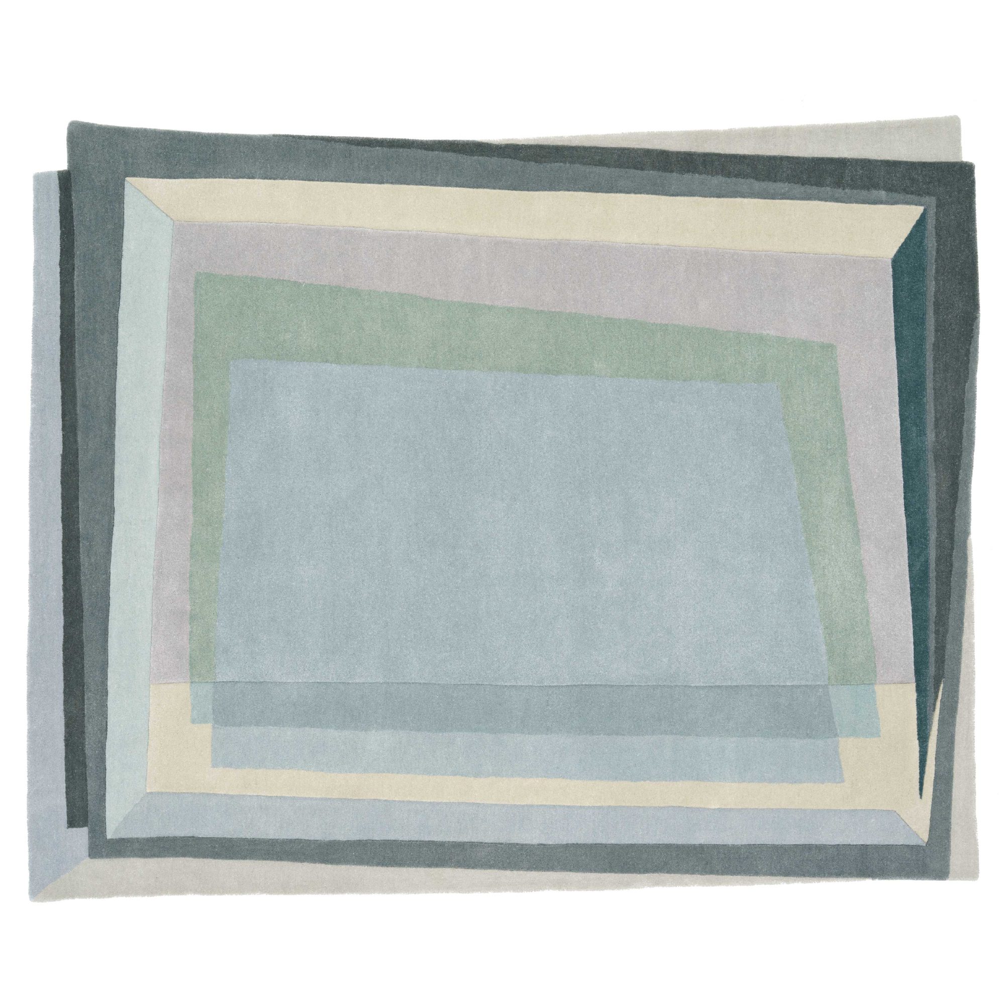 Rothko-esque Grey Rug | Sonya Winner Contemporary Rugs