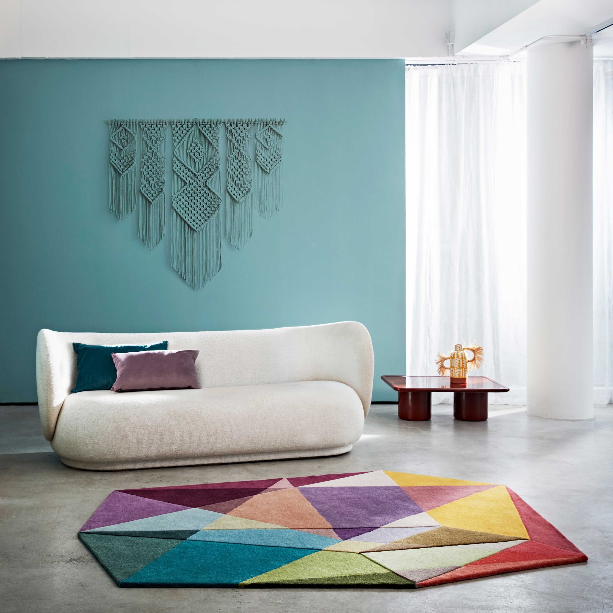 Prism Vibrant Irregular Rug - Sonya Winner Vibrant Contemporary Rugs