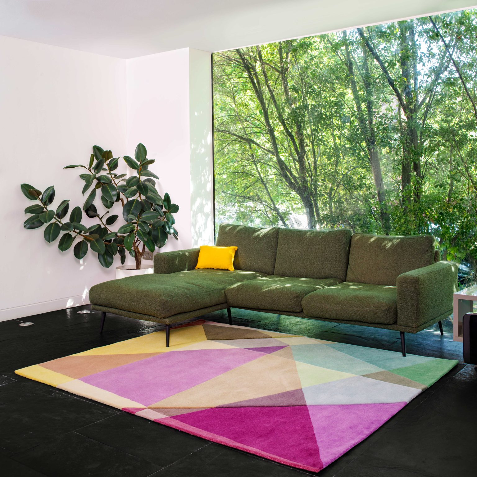 Prism Pastels Rectangle Rug - Sonya Winner Vibrant Contemporary Rugs