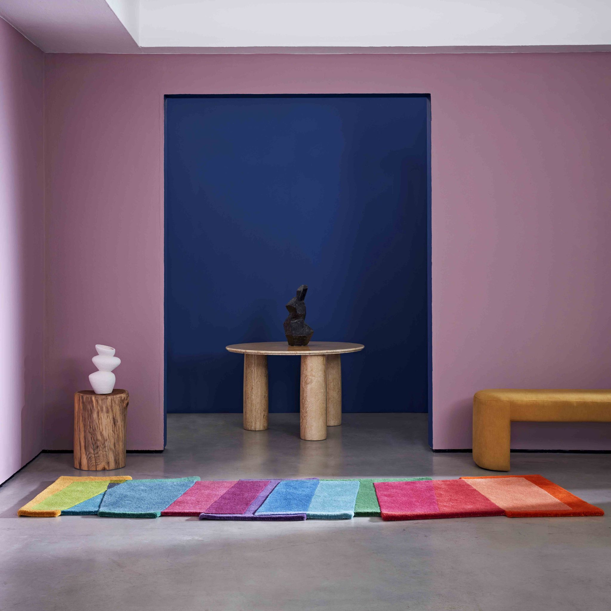 Magic Stepping Stones (Vibrant) Runner - Sonya Winner Vibrant ...