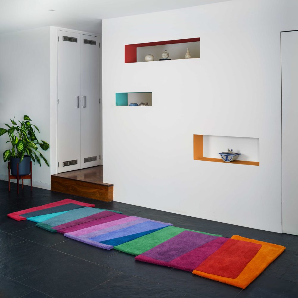 Magic Stepping Stones (Deep) Runner - Sonya Winner Vibrant Contemporary ...