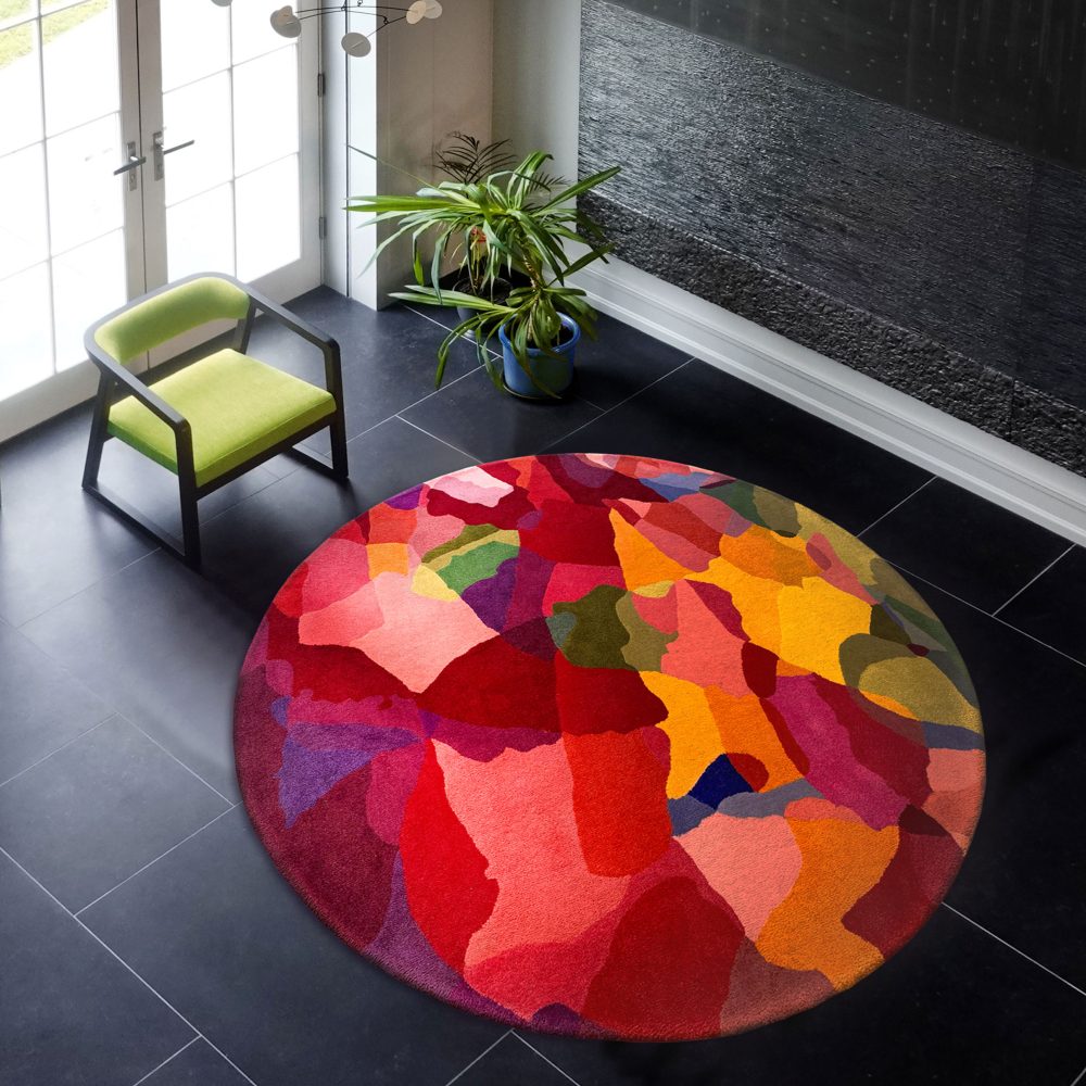Rosie Circular Rug - Sonya Winner Vibrant Contemporary Rugs