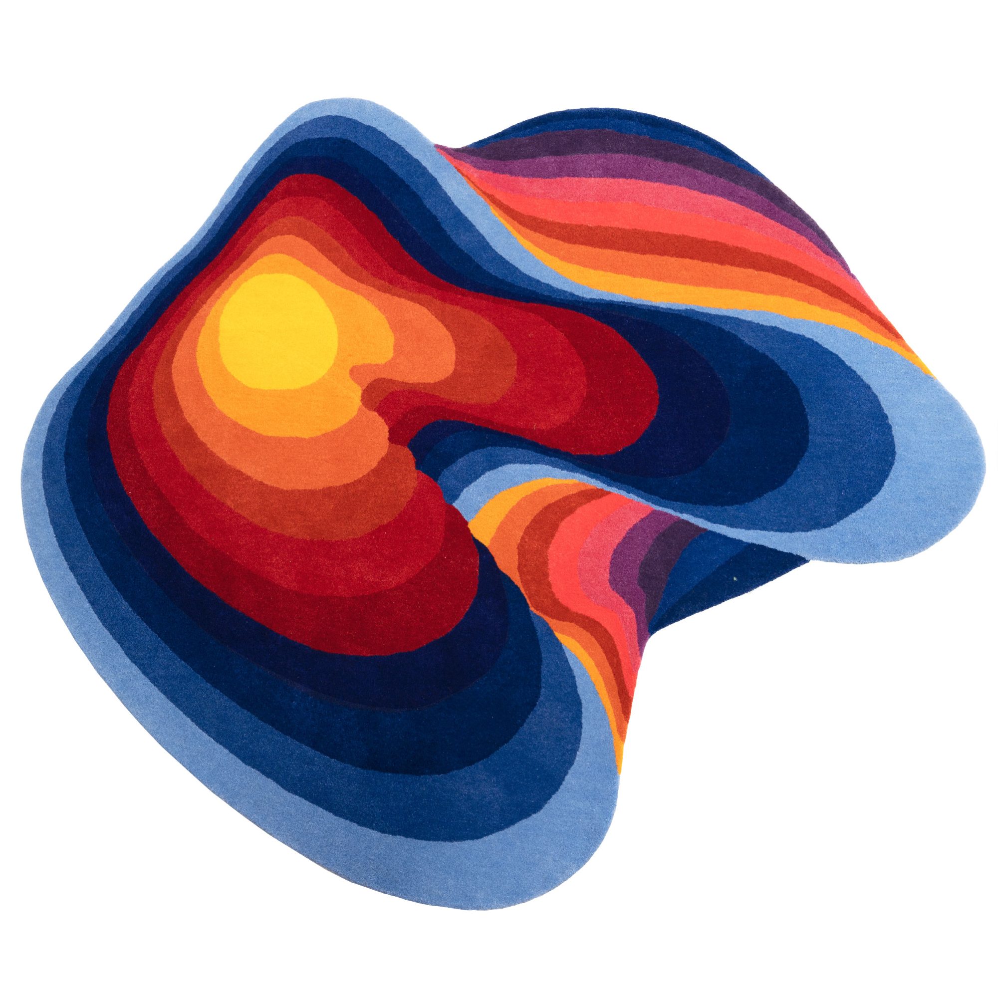 Amoeba Sunset Rug - Sonya Winner Vibrant Contemporary Rugs