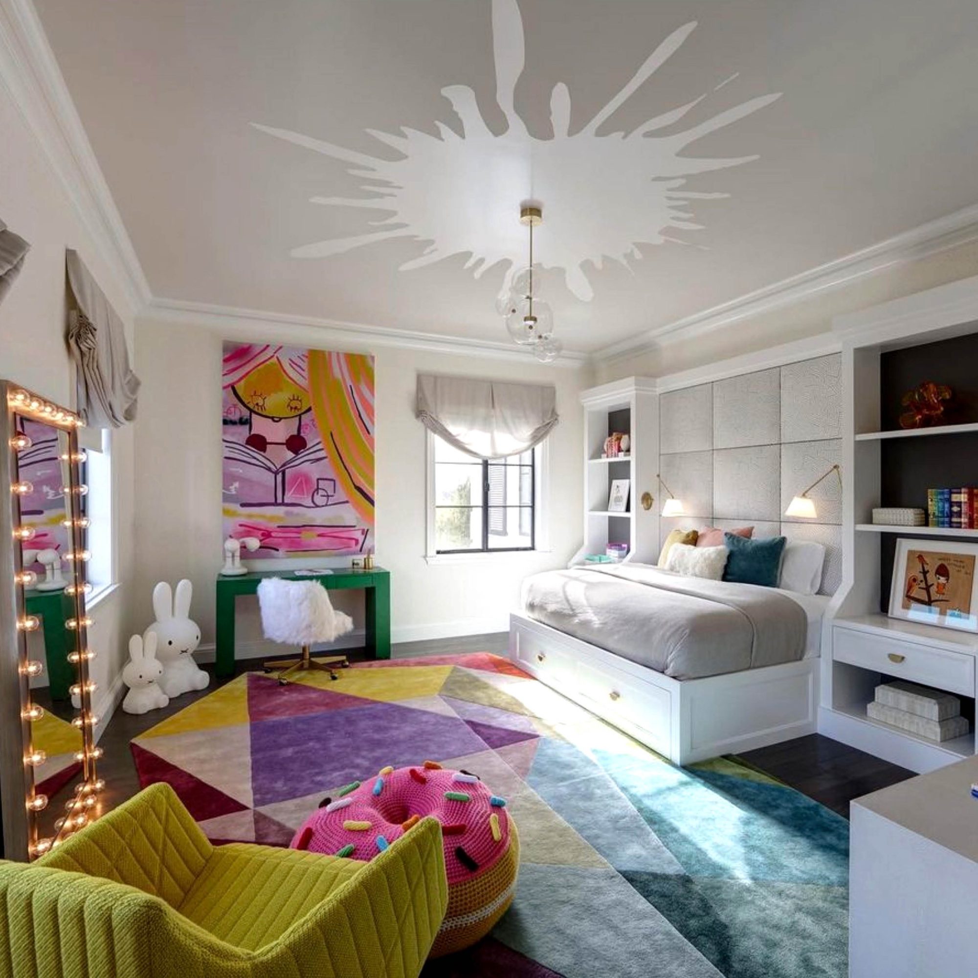 Rugs for playrooms: soft and easy to clean, contemporary wool rug are ...