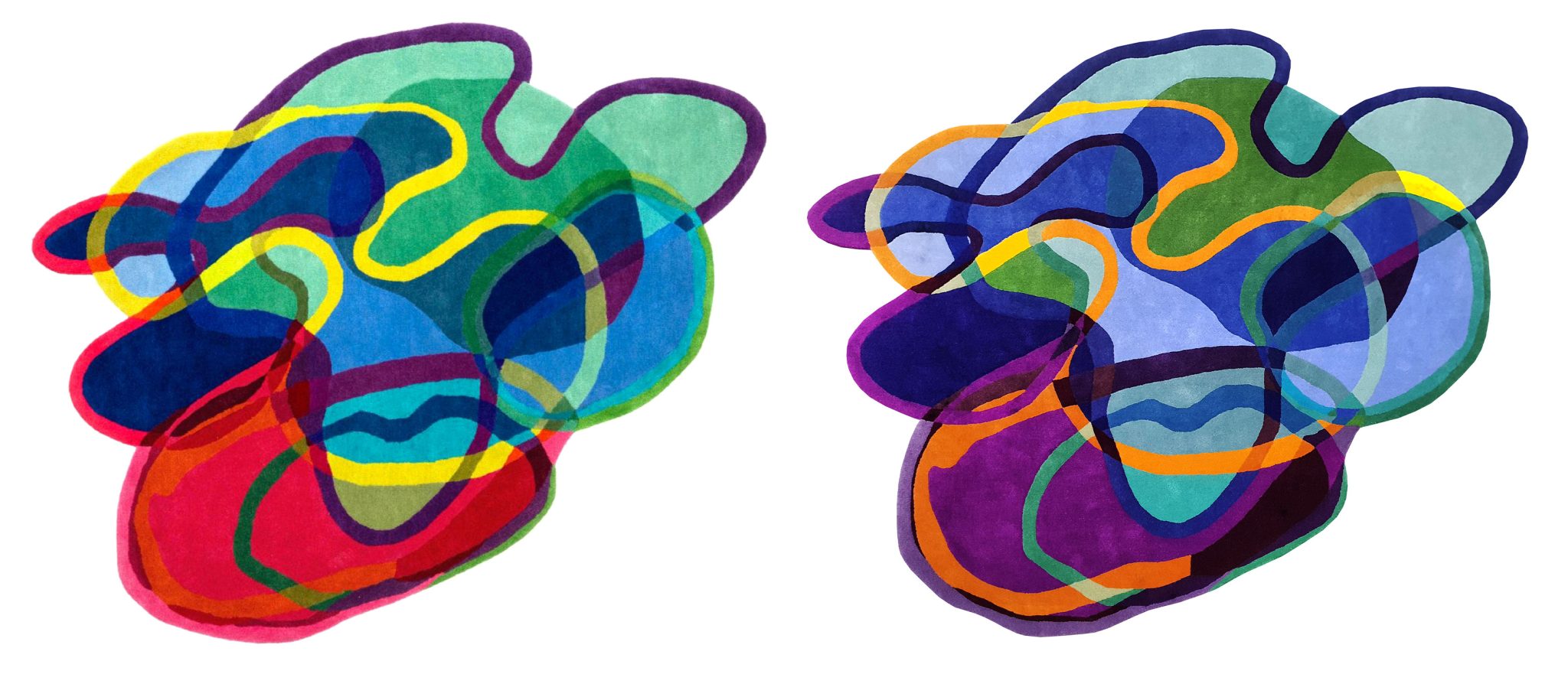 The new contemporary Scribble Ink Rug: 2024 Launch