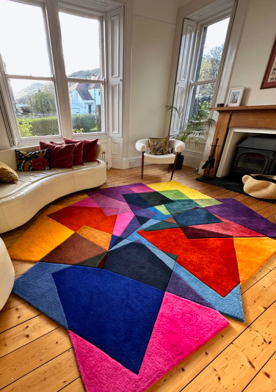 Free Visualisation - Sonya Winner Vibrant Contemporary Rugs